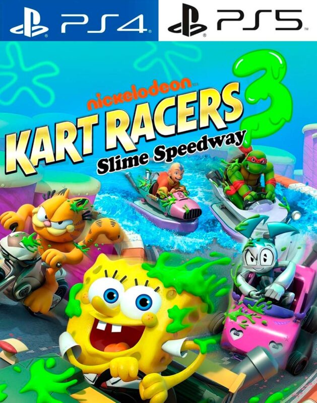 Nickelodeon Kart Racers 3: Slime Speedway Turbo Edition Ps4 - Ps5 ...