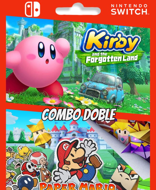 Kirby Return To Dreamland + Paper Mario Origami king + Cuphead – Juegos ...